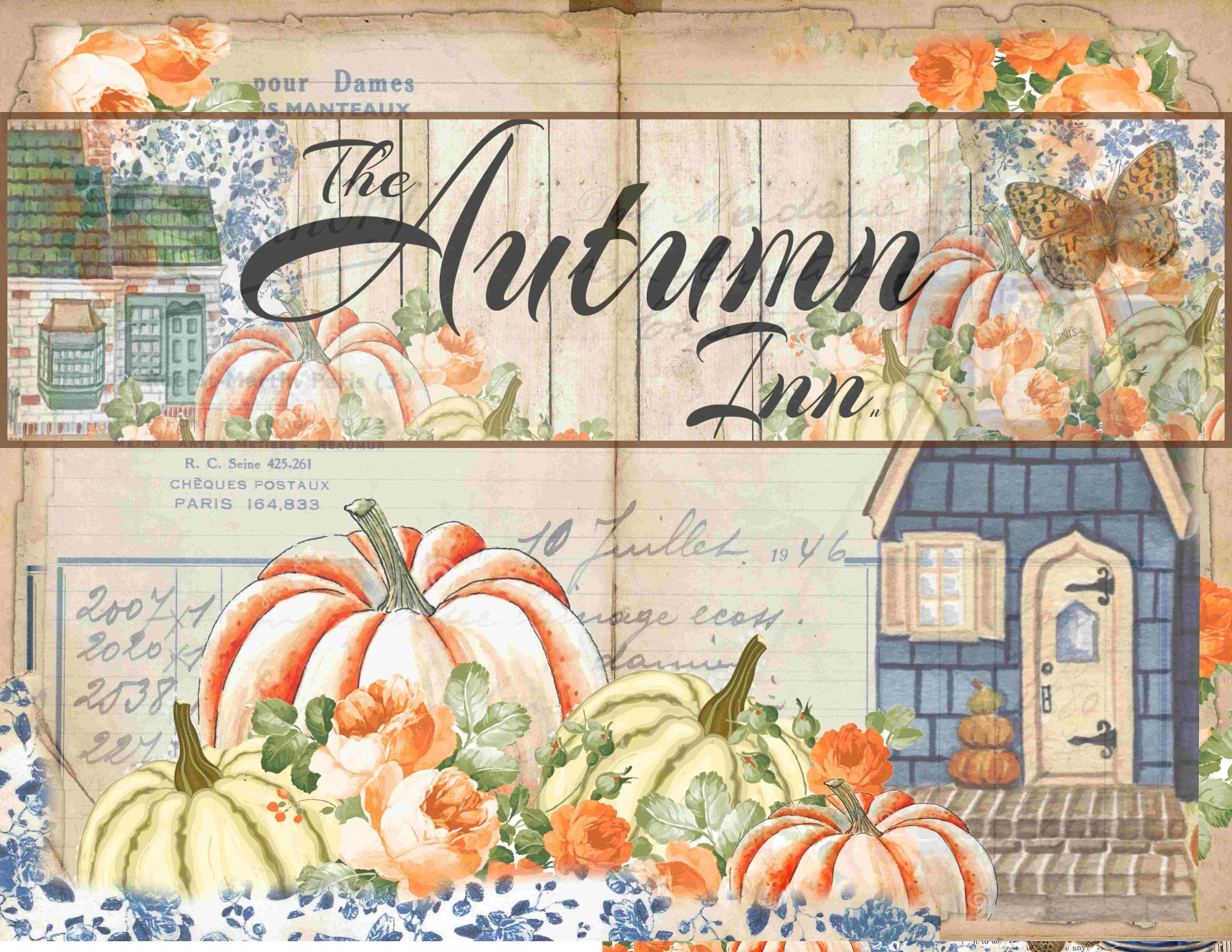 The Autumn Inn: Printable Journal Kit Digital Journal Kit - Etsy