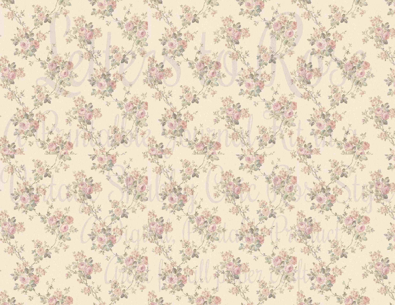 Letters to Rose Shabby Chic Rose Love Letters Rose - Etsy