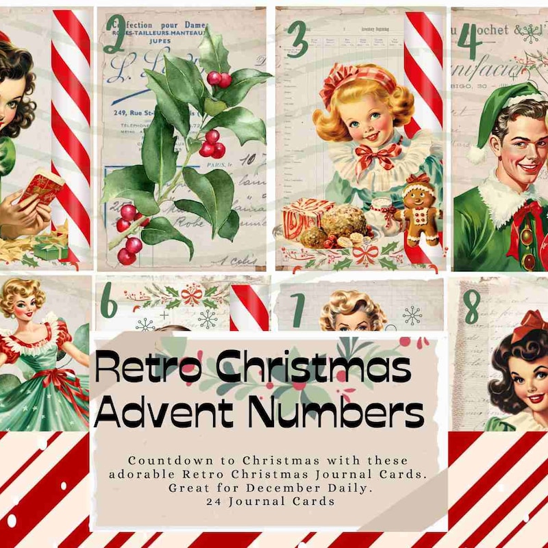 Advent Numbers - Etsy