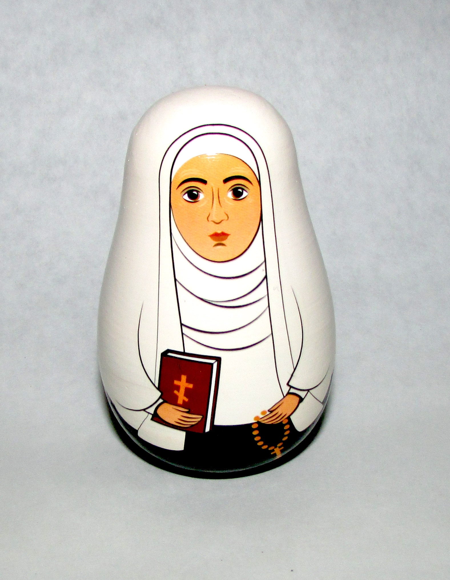 Roly-poly Weeble Doll: Nun - Etsy