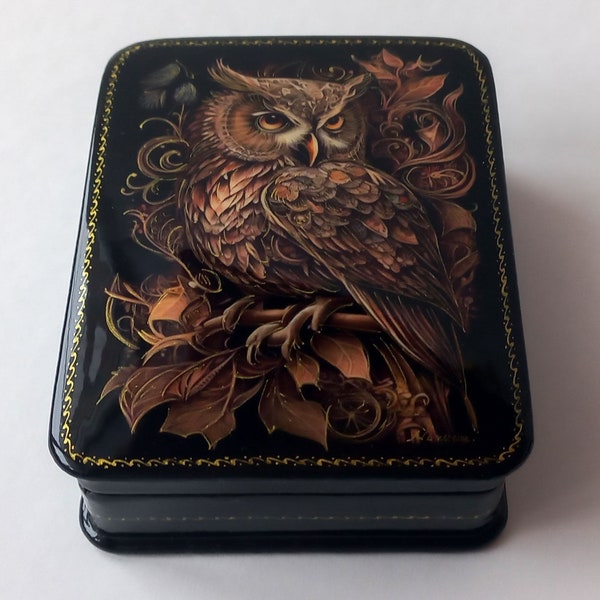 Russian Lacquer Box - Etsy