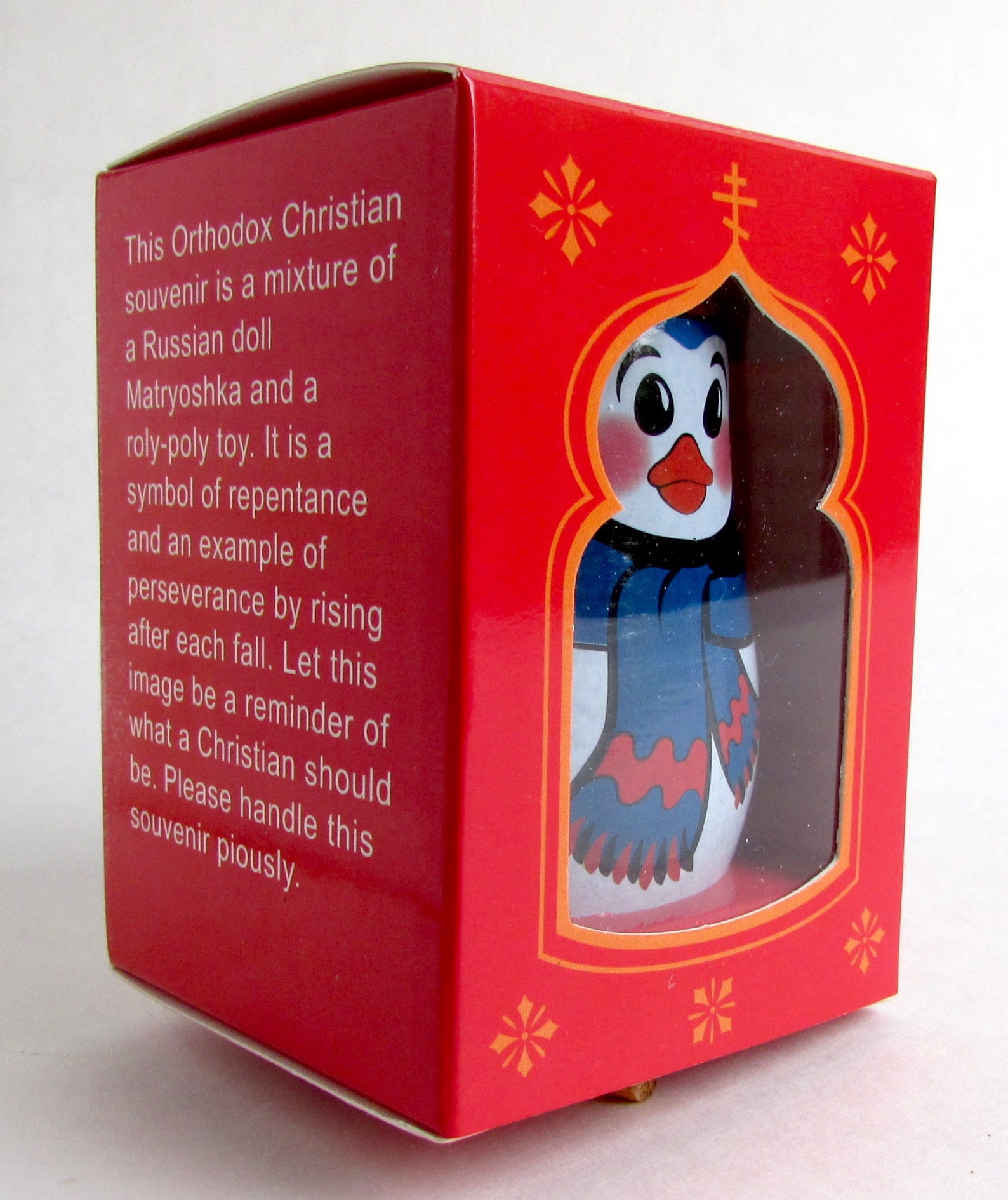 Roly-poly Weeble Dolls Set: Owl and the North Pole Penguin - Etsy