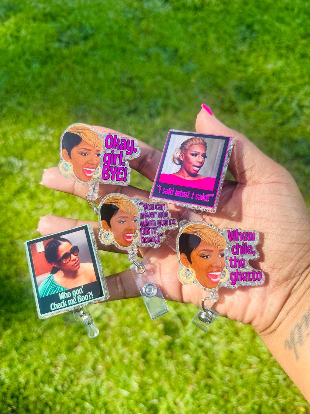 Whew Chile the Ghetto Hospital ID Healthcare Worker Lab Nurse Xray ...