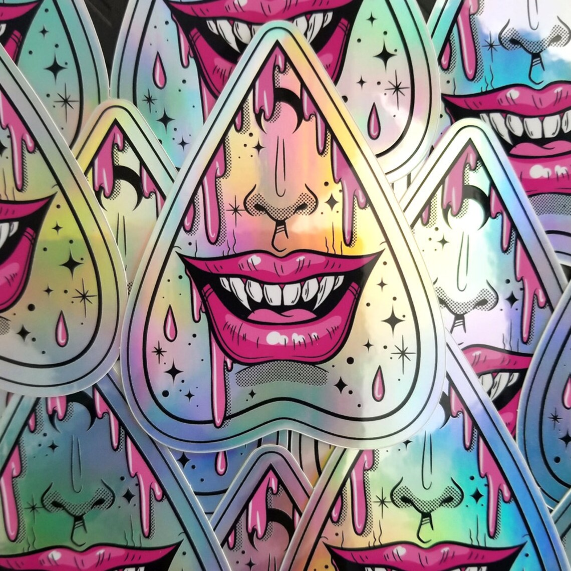 Vampire Sticker, Mermaid Sticker, Water Flask Sticker, Esoteric ...