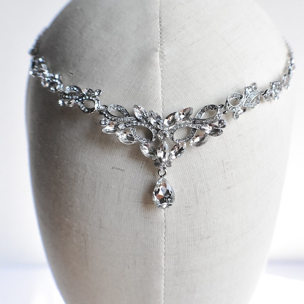 Bridal Forehead Band - Etsy