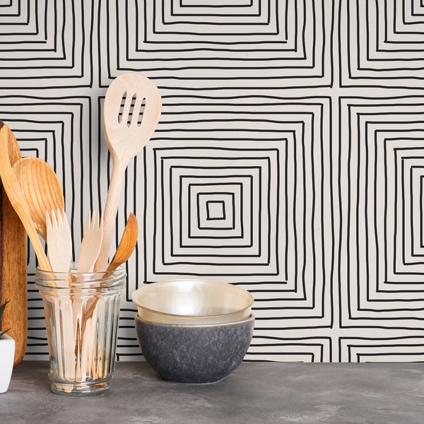 Kitchen Wallpaper Peel and Stick - Etsy