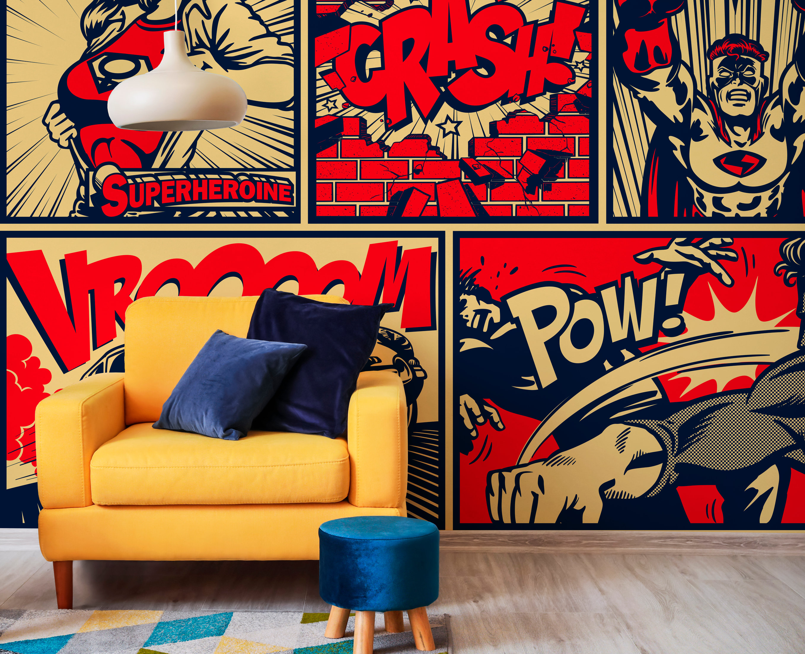 Comic Wallpaper For Walls