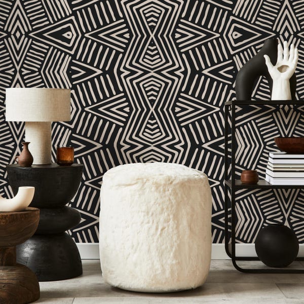 Tribal Wallpaper - Etsy UK