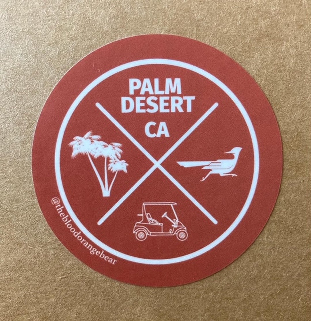 Palm Desert Badge - Etsy