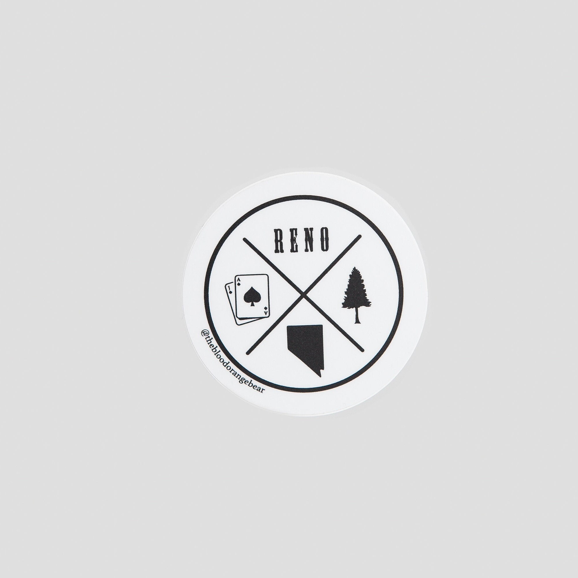 Reno Badge Vinyl Sticker - Etsy