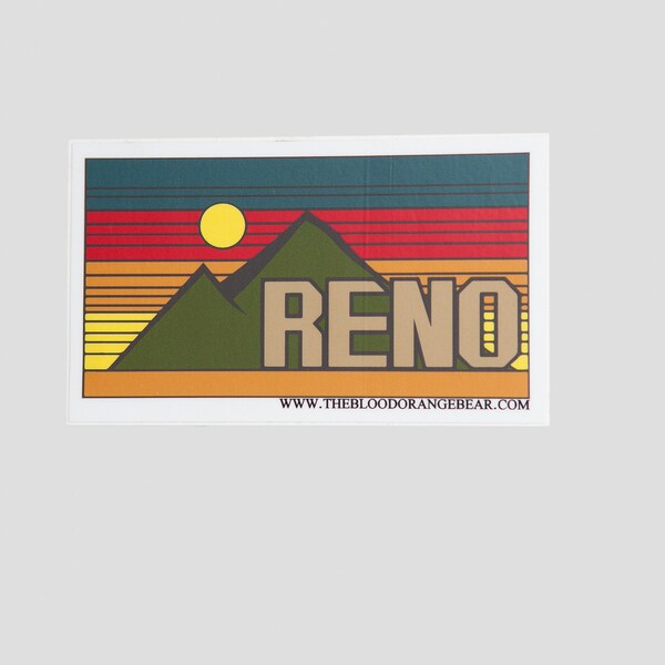 Reno Sticker - Etsy
