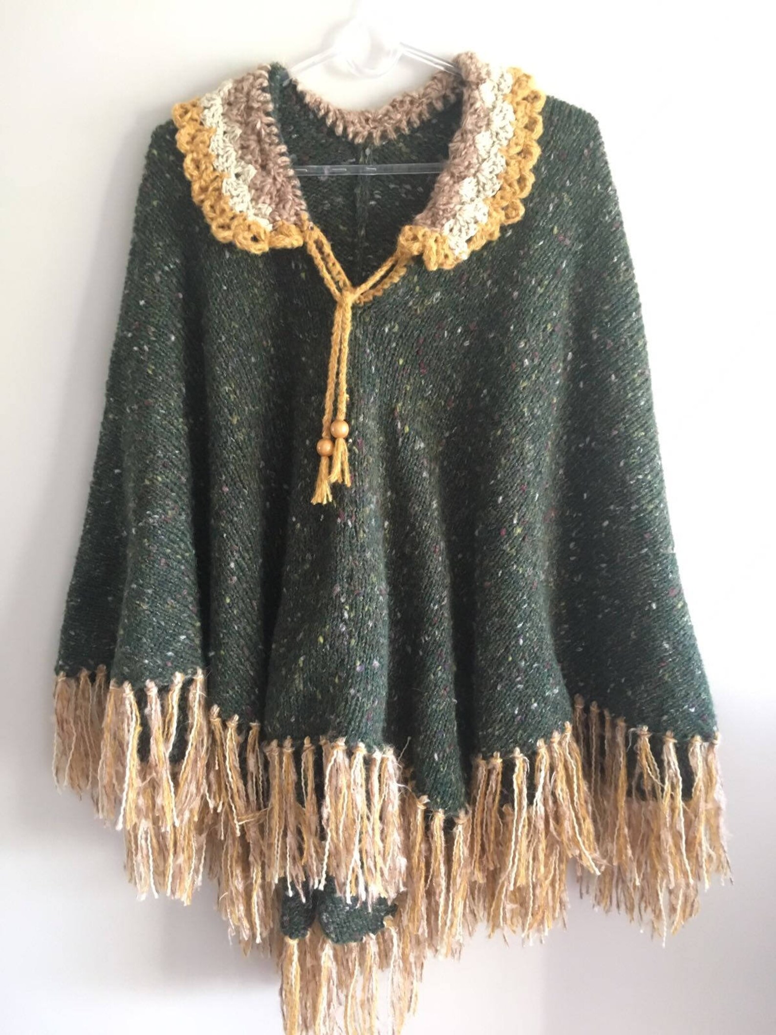 Wool poncho for women Crochet poncho women Knit poncho Wool | Etsy