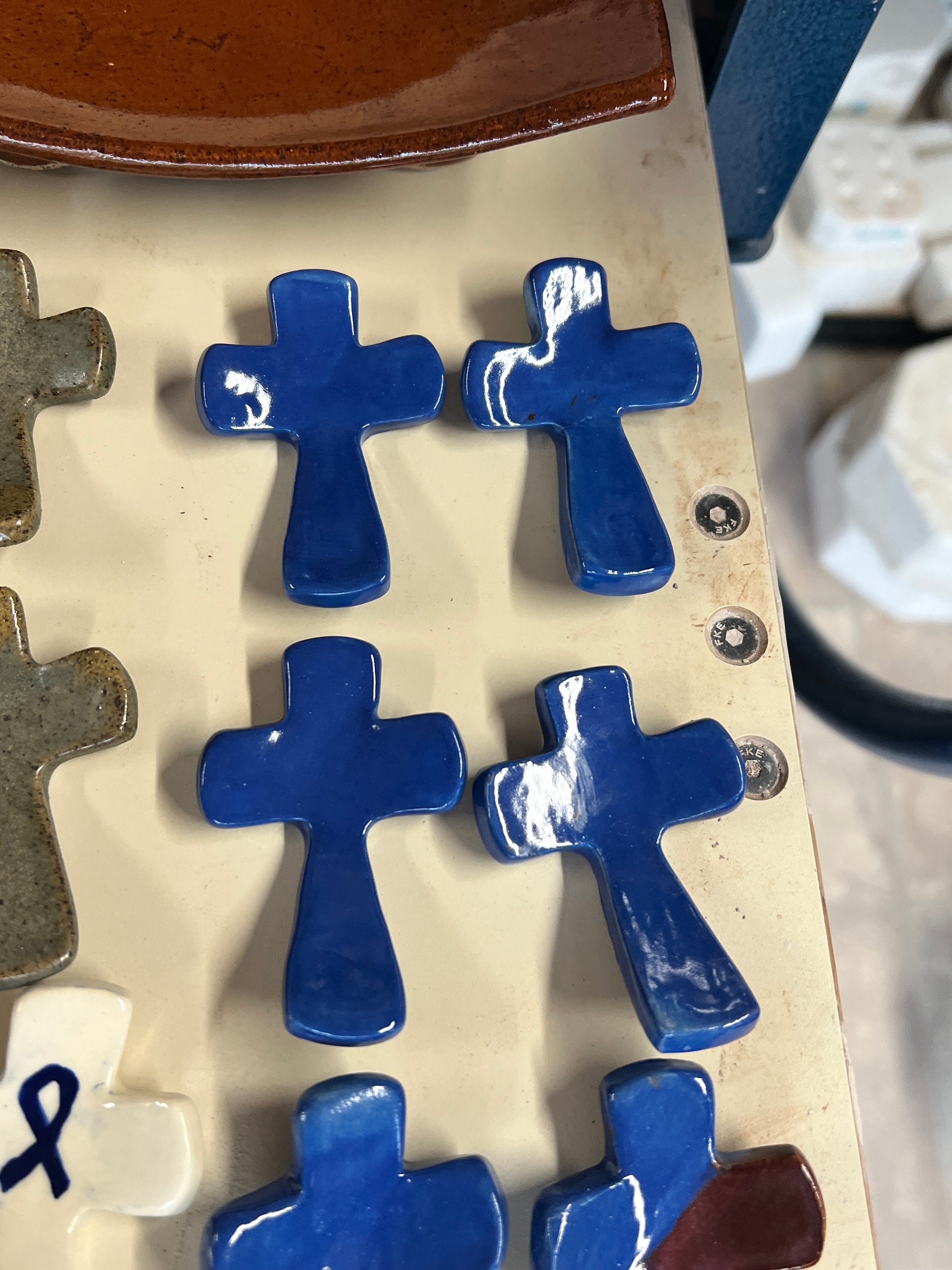 5 Handmade Thumbprint Prayer Crosses - Etsy