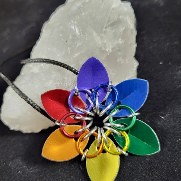 Chainmail Flower - Etsy