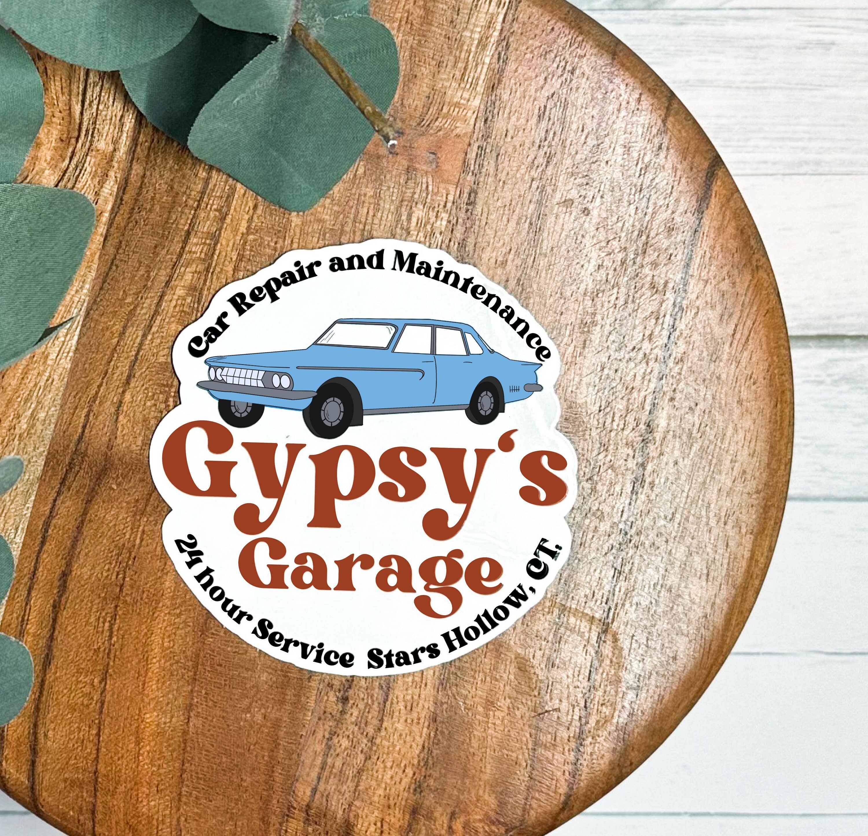 Gypsy's Garage Sticker - Etsy