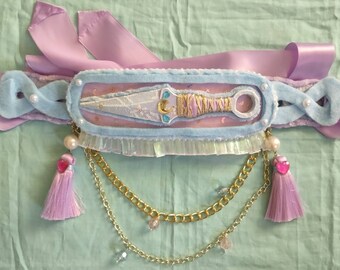 Uchuu Kei Alien Choker Necklace /magical Girls Aesthetic Fairy - Etsy