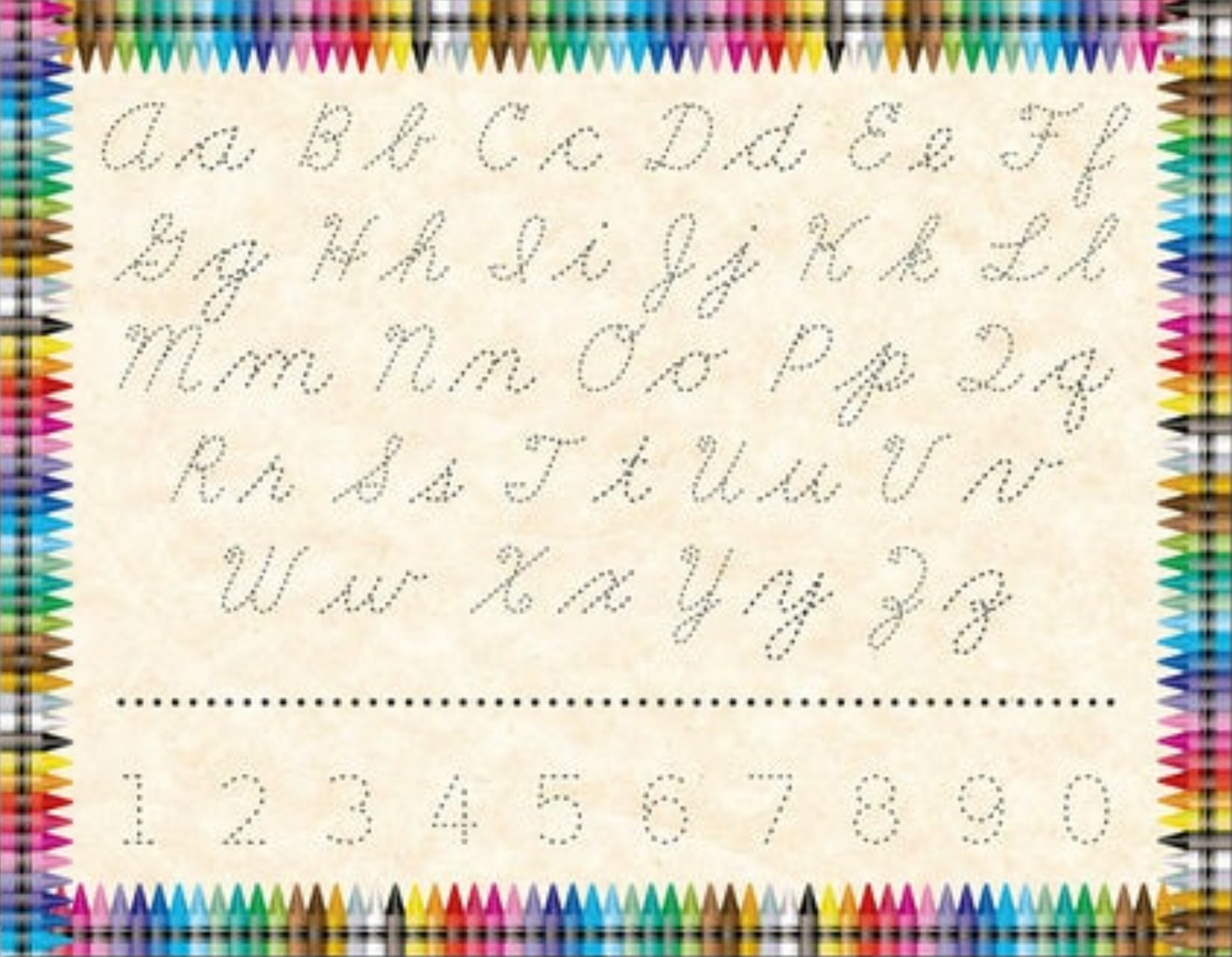 Learning to Write Cursive Practice Whiteboard Dry Erase Board - Etsy