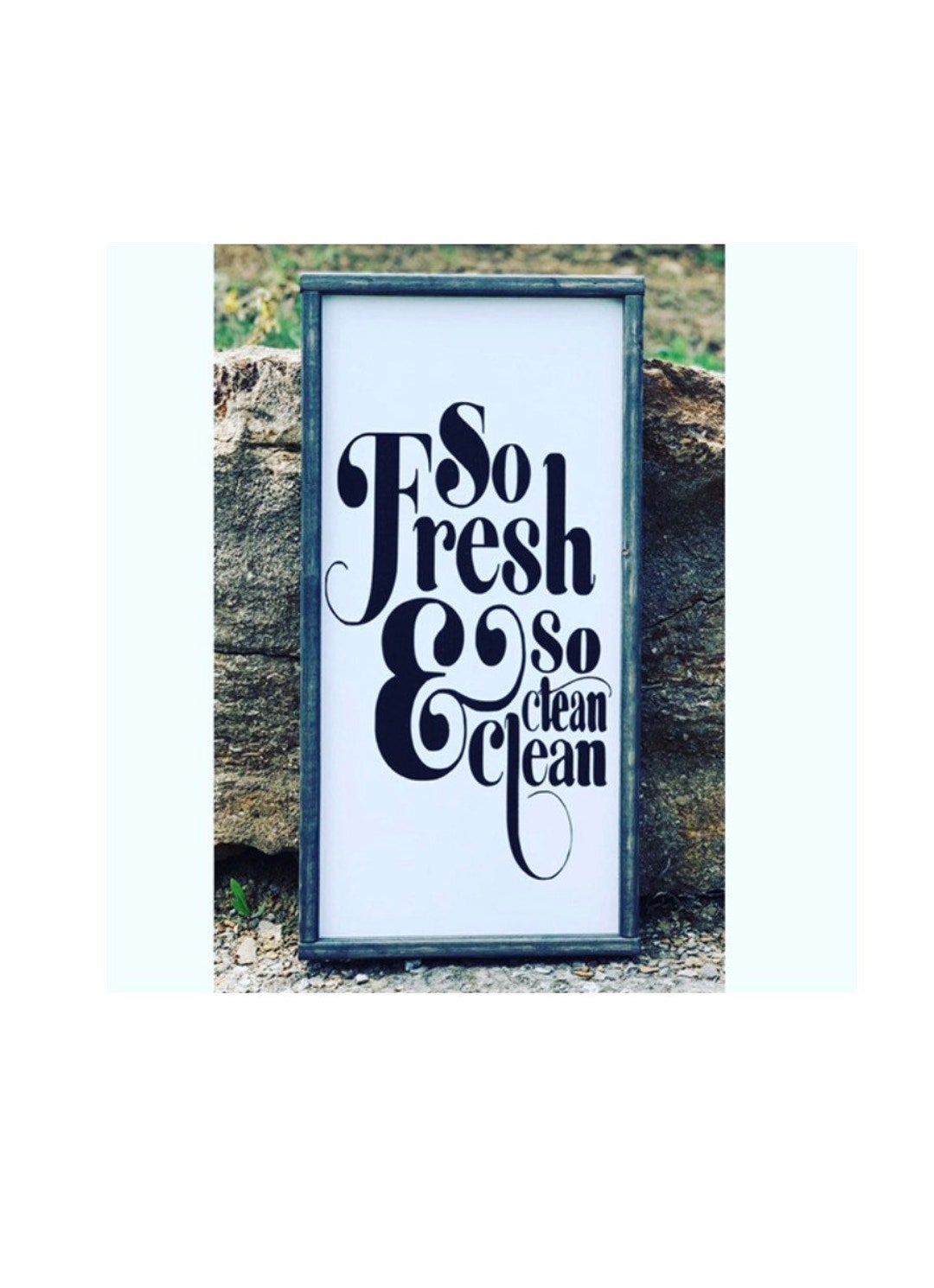 Farmhouse Wall Decor | Home Decor Gift | Farmhouse Sign | so Fresh so ...