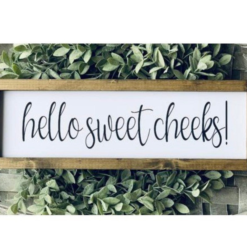 Hello Sweet Cheeks - Etsy