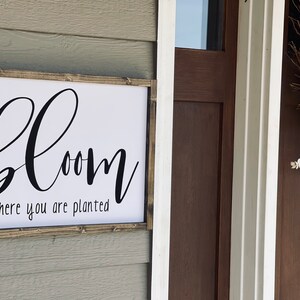 Farmhouse Decor Farmhouse Wall Decor Farmhouse Signs Home Decor Bloom ...