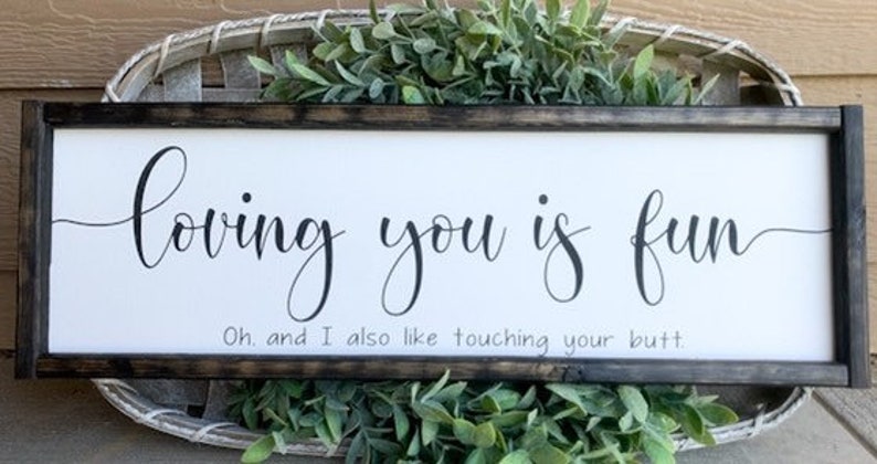 Signs With Quotes Farmhouse Decor Farmhouse Signs Loving | Etsy