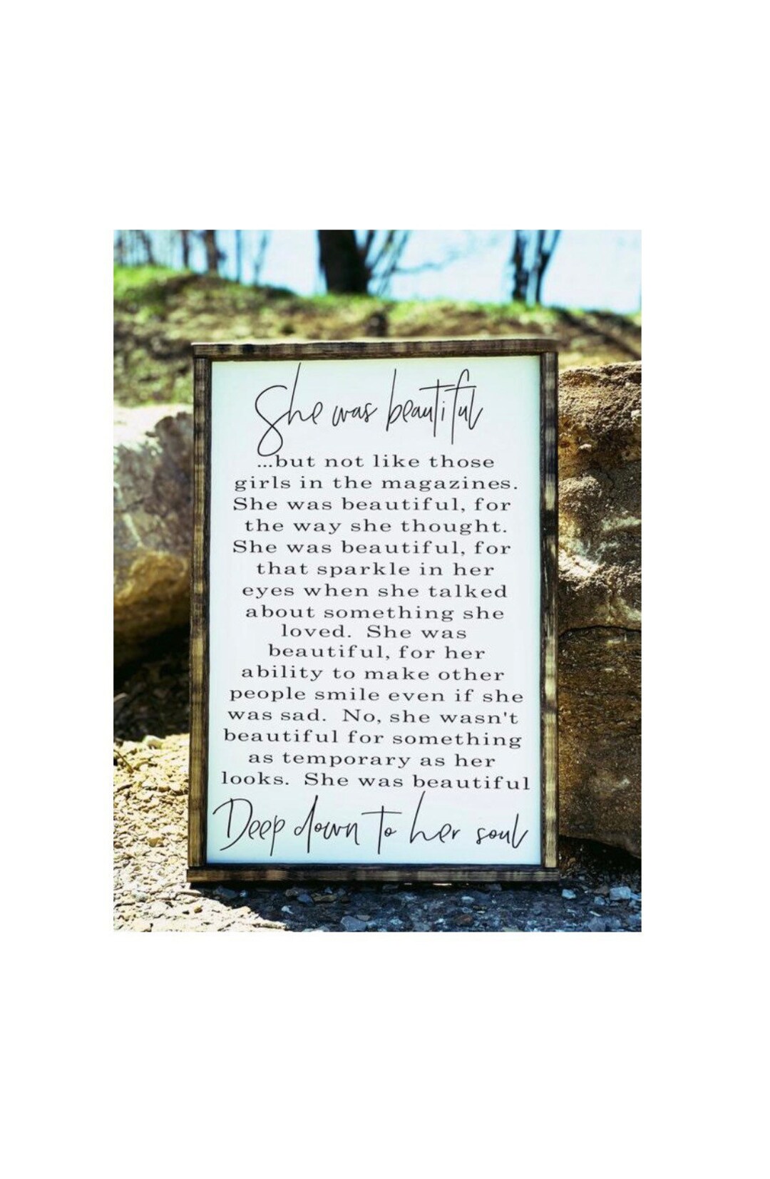 Farmhouse Decor | Gifts for the Home | Farmhouse Signs | She Was ...