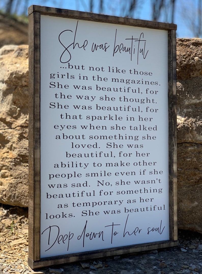 Farmhouse Decor | Gifts for the Home | Farmhouse Signs | She Was ...