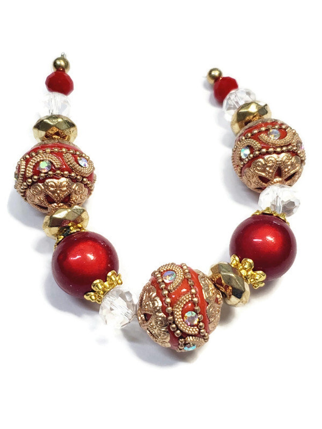 Mixed Media Beads, Assorted Beads, Mixed Beads, Metal, Acrylic, Stone ...