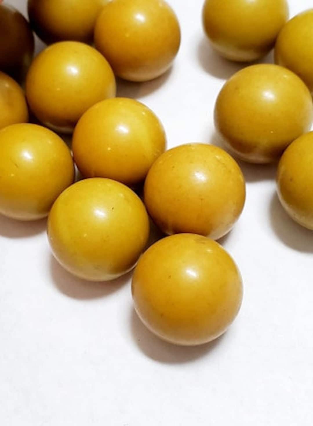 15mm Vintage Un-drilled Bakelite Round Beads, 5pcs - Etsy