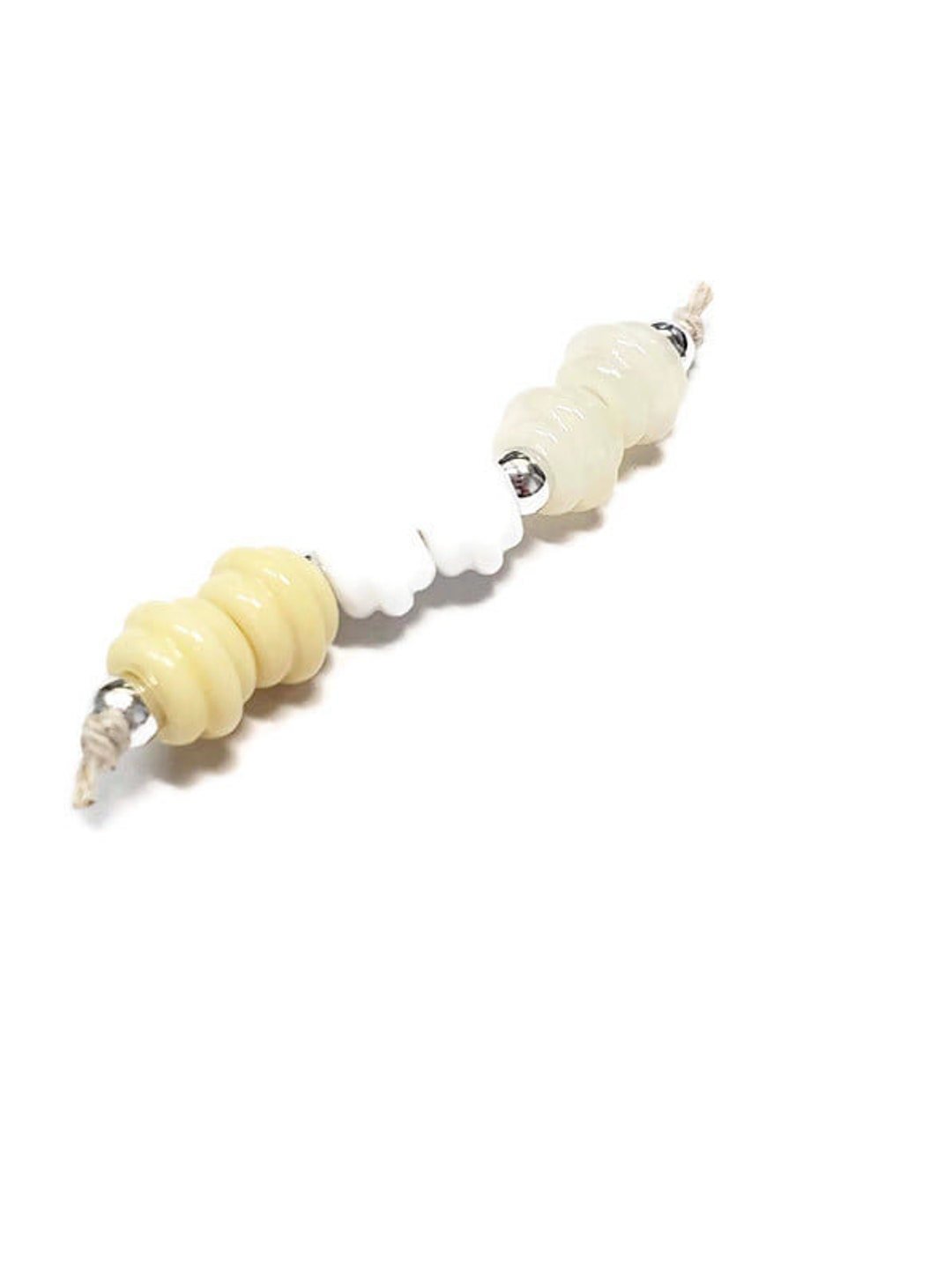 Artisan Lamp Worked Glass Bead Focal Set, Glass Focal Bead, Handmade ...