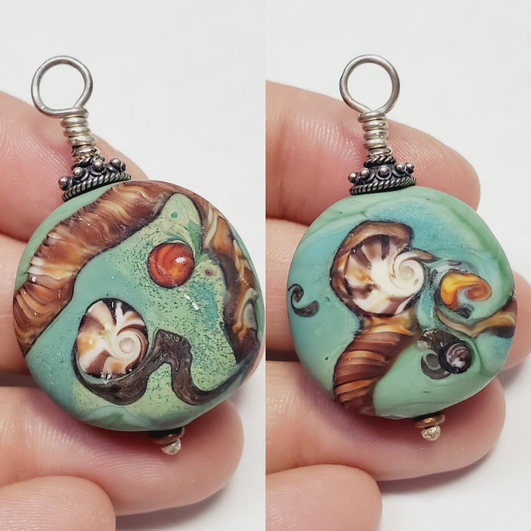 Artisan Kate Drew Wilkinson Handmade Lampwork Glass Bead - Etsy