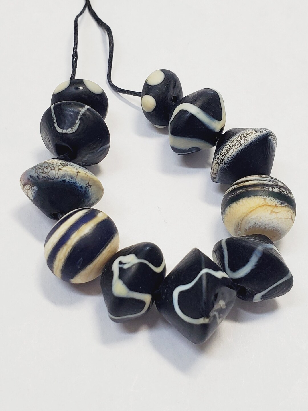 Artisan Lamp Worked Glass Bead Set, Glass Bead Set, Handmade, Hand ...