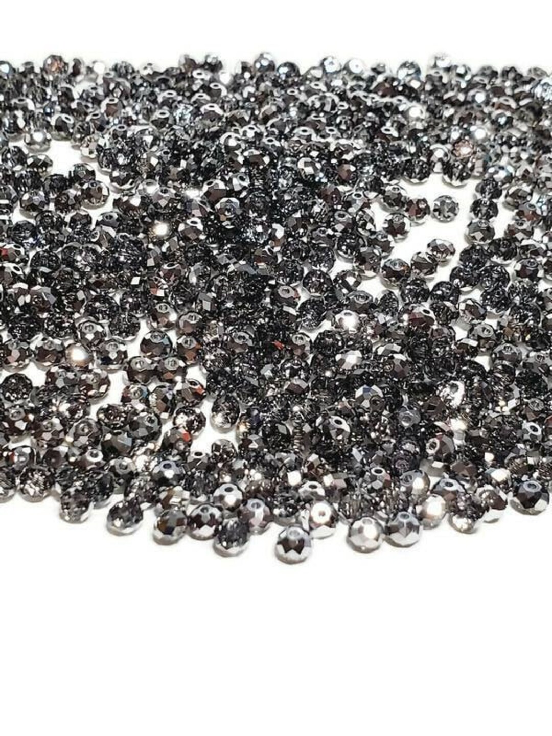 4mm Crystal Light Chrome Swarovski Crystal Beads Article 5040 Briolette ...