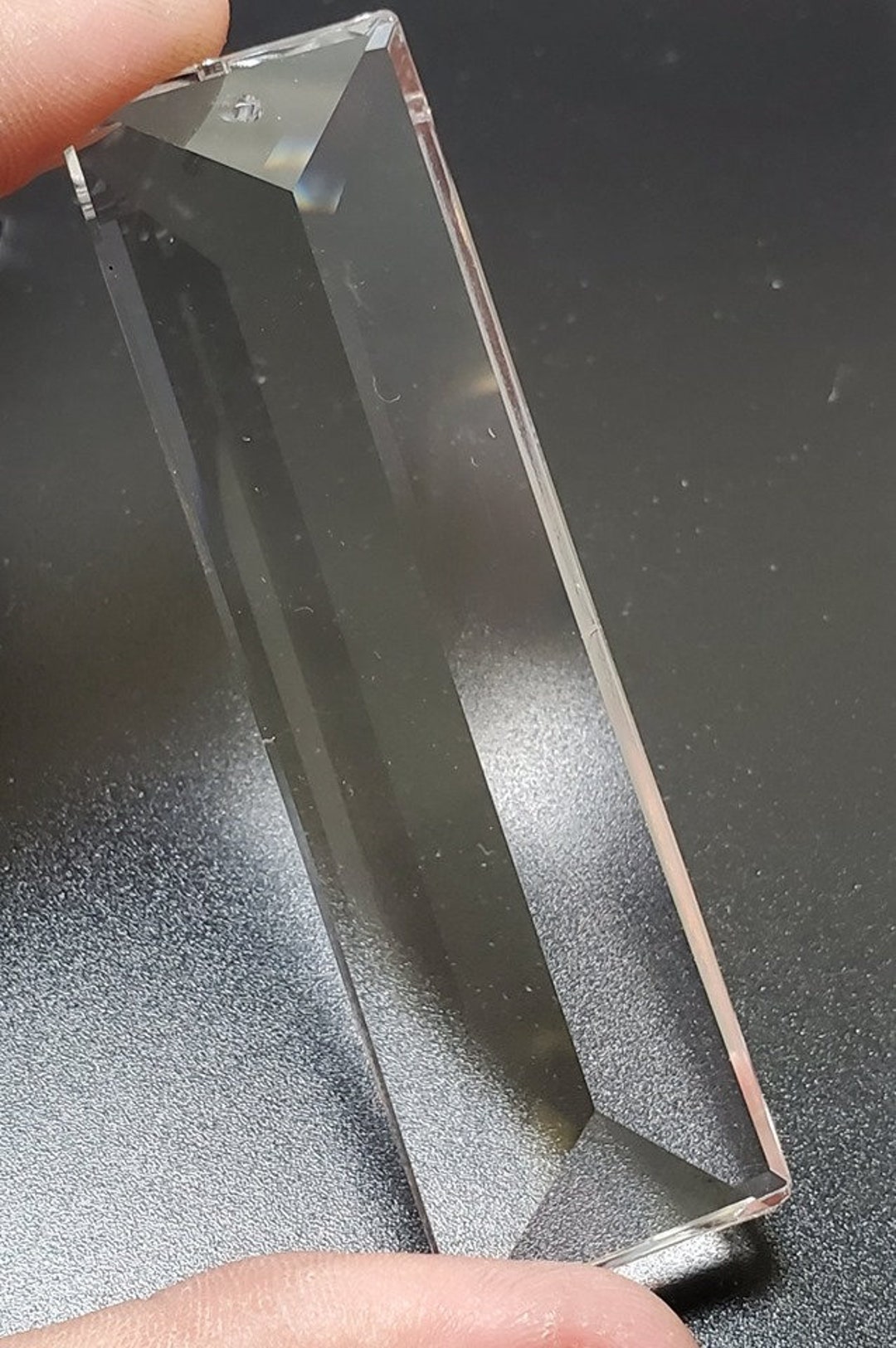 Large Swarovski Spectra Crystal Drop Baguette Pendant, 1pc - Etsy