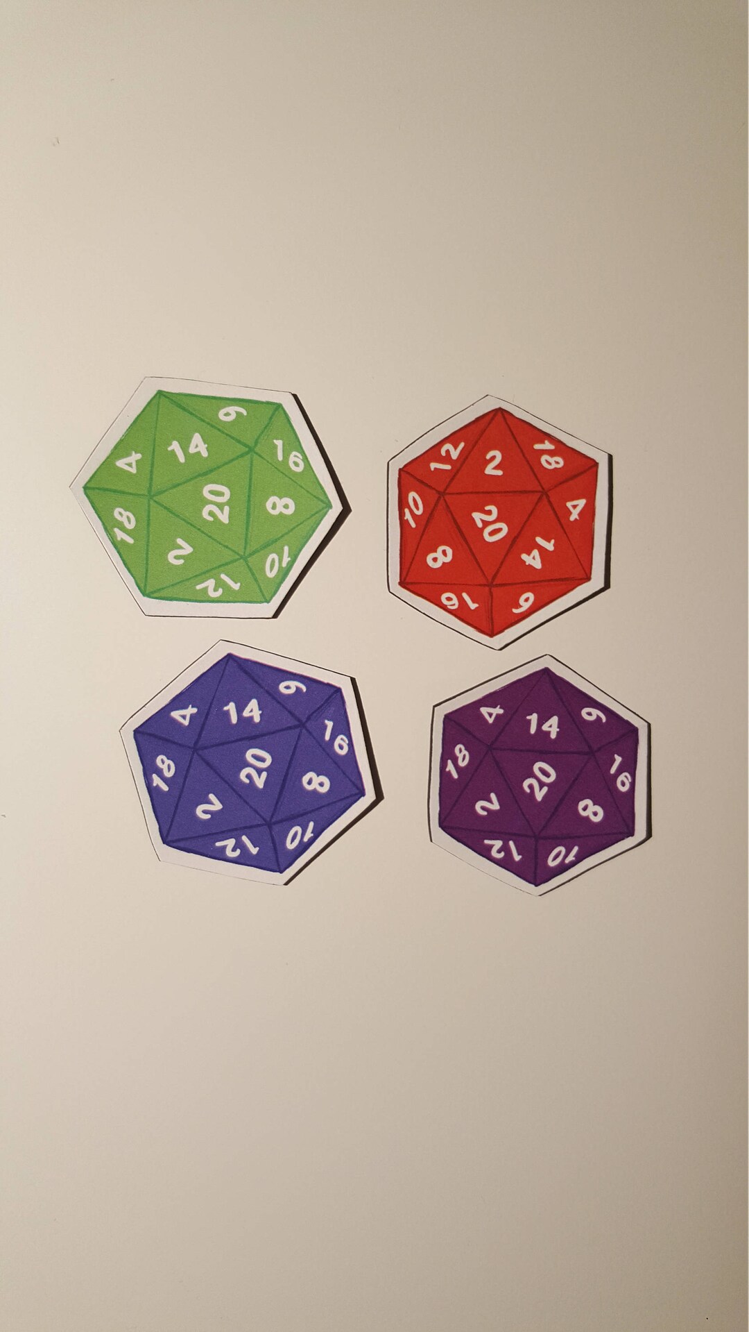 D20 Magnet - Etsy