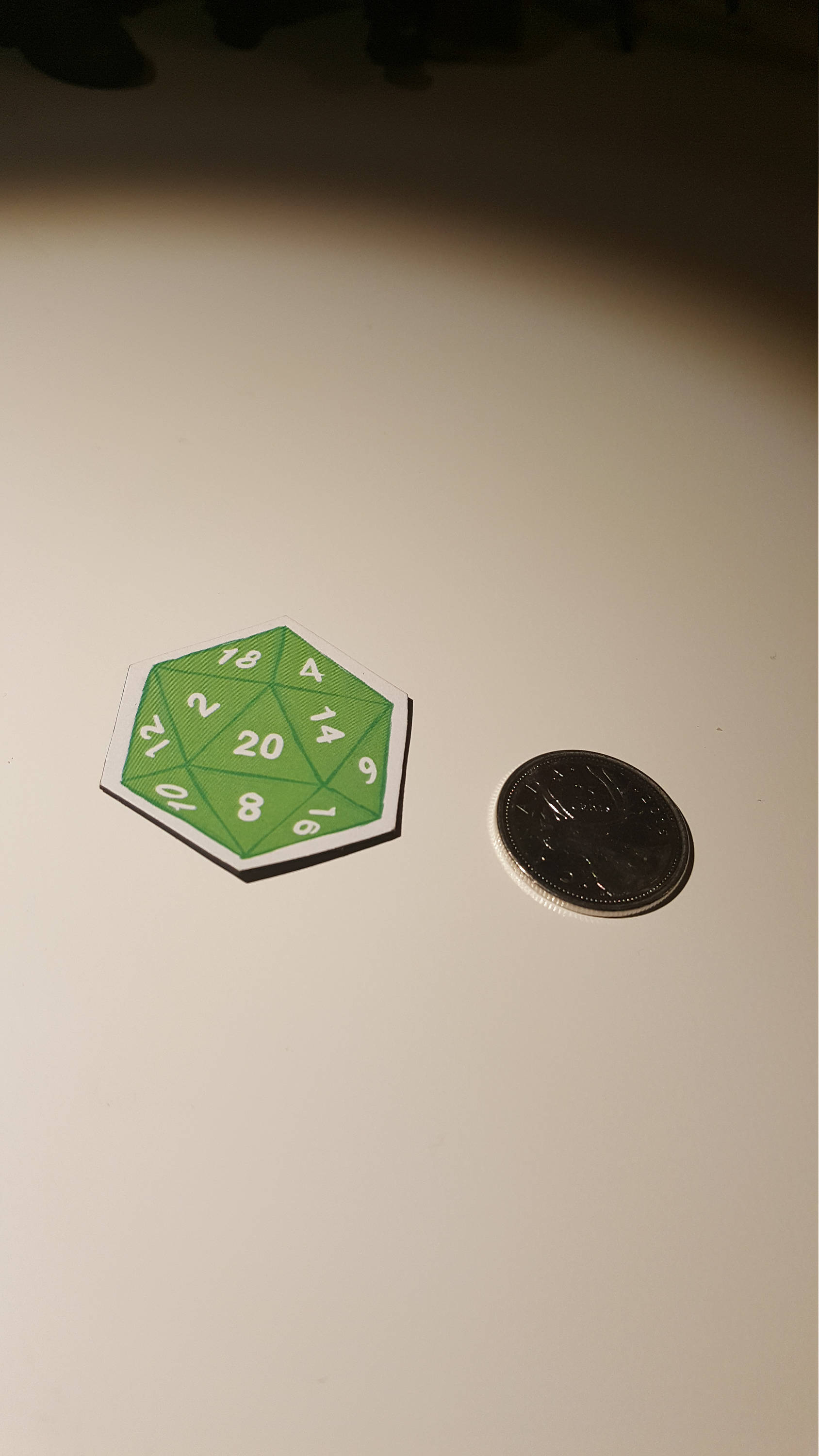 D20 Magnet - Etsy