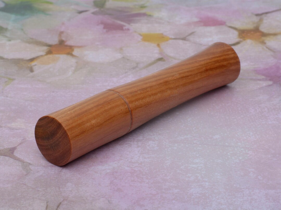 Swamp Mallet Hand Turned Wood Needle Case - Etsy