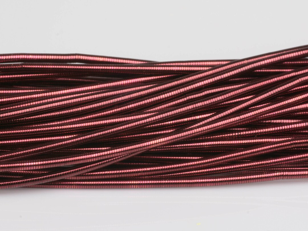 Sangria French Wire Gimp Bullion Purl Wire 1mm for Goldwork Beadwork ...