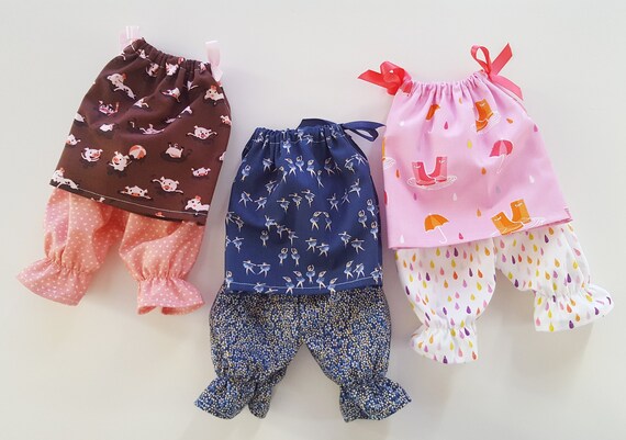 Pretty Bloomers and Top Sets | Etsy