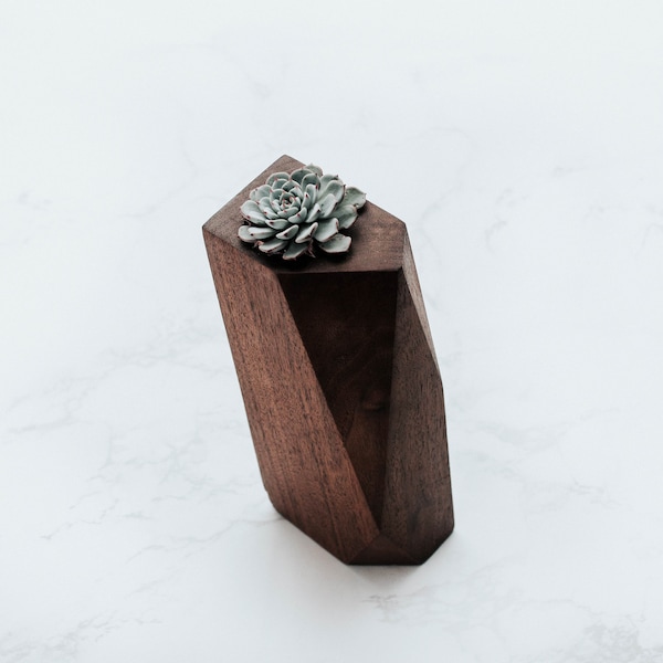 Walnut Planter - Etsy