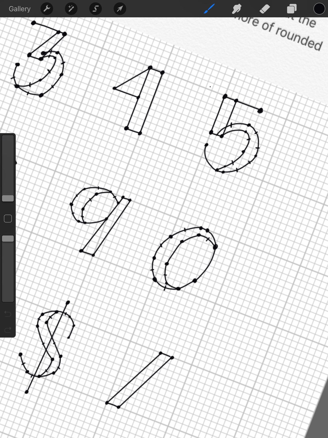 Faux Calligraphy Cursive Brush Lettering Cross Stitch Embroidery ...