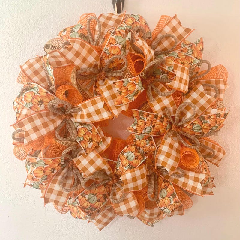 Fall Deco Mesh - Etsy