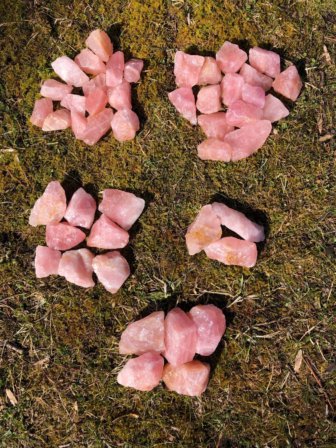 ROSE QUARTZ CHUNKS/ Raw Rose Quartz/ High Quality Rose Quartz Chunks ...