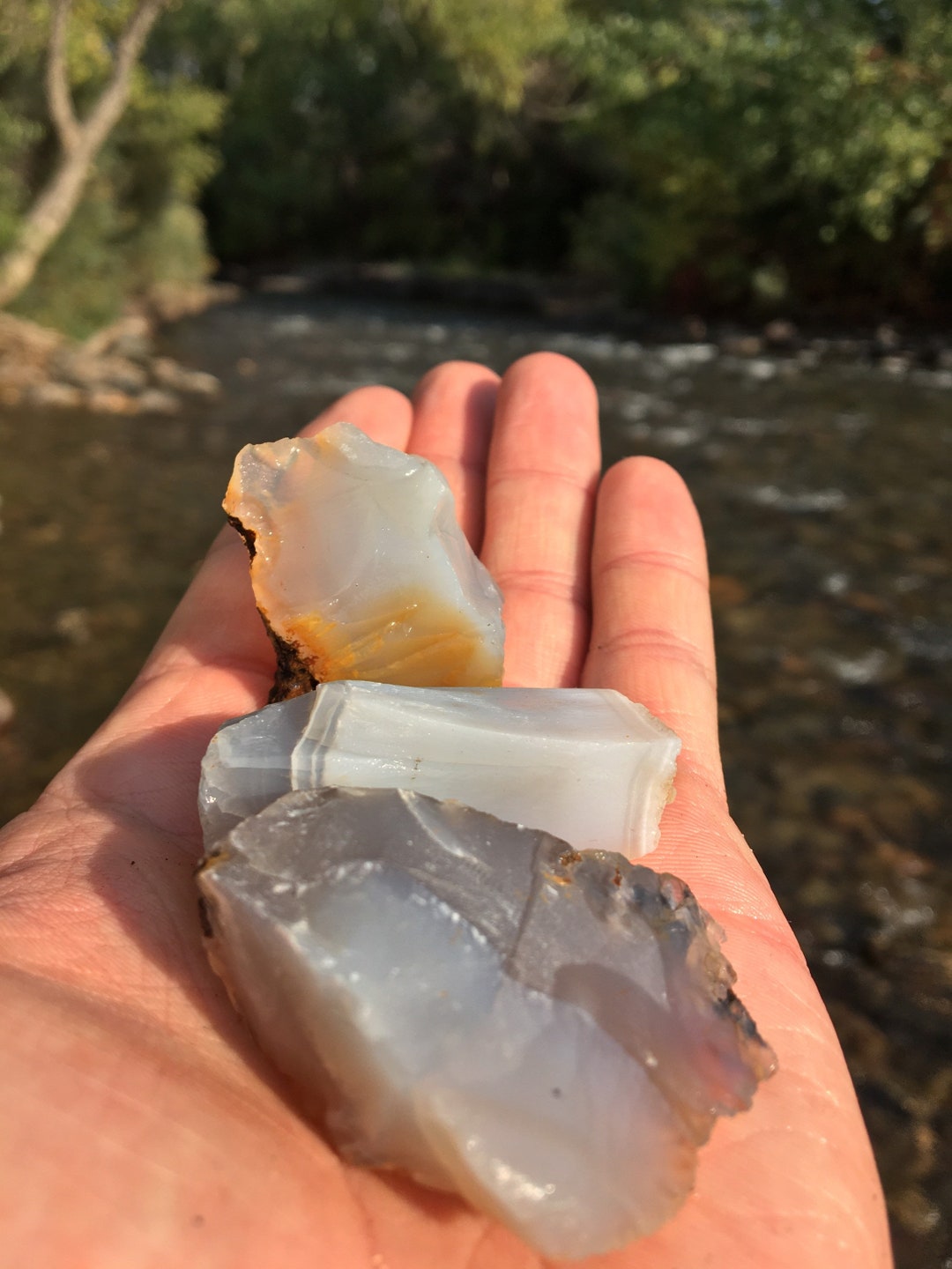 Natural Raw Agate Chunks/ (large) Raw Agate Stones/ Rough Agate Stones ...