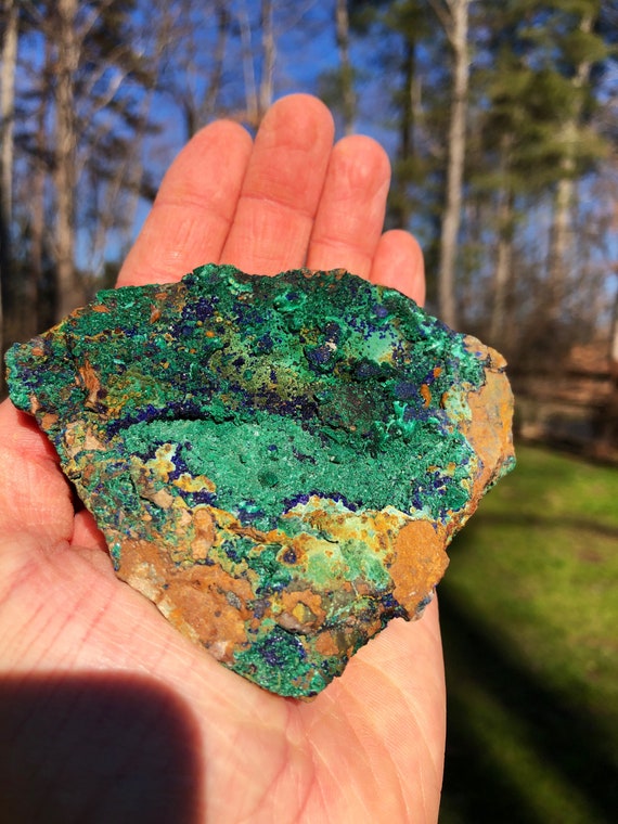 Azurite And Malachite