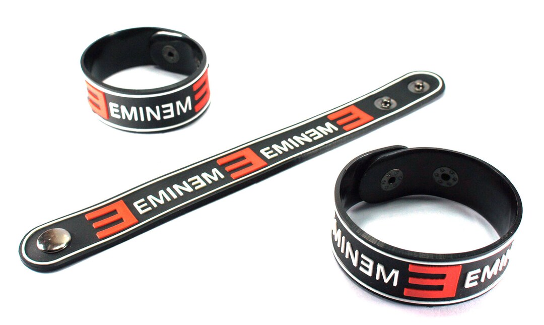 Eminem New! Rubber Bracelet Wristband Bandrecovery Emn5na - Etsy