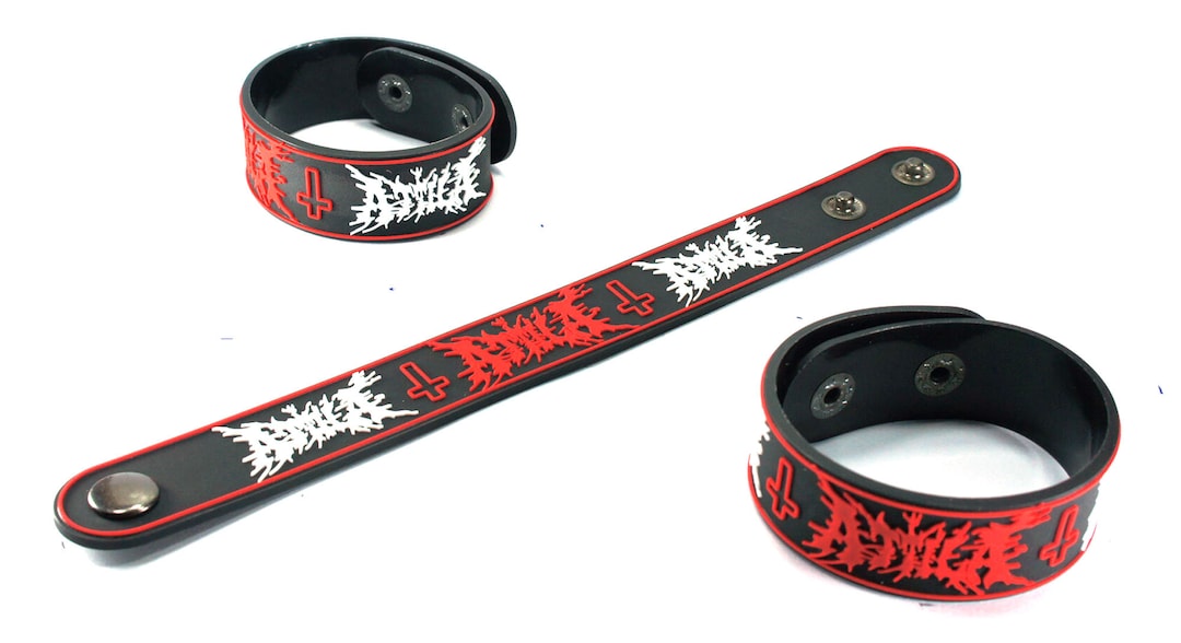 Attila Wristband Music Rock Emo Death Trash Metal Pop Bracelet Street ...