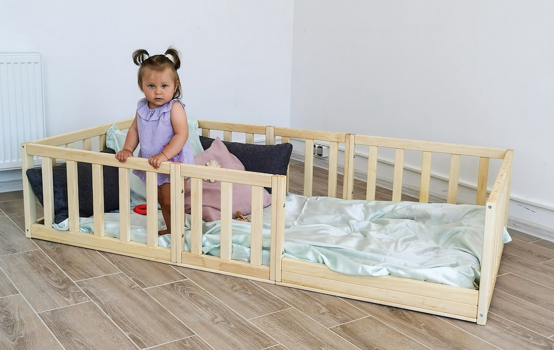 Kleinkind Bodenbett, Montessori Bett, Bodenbett, Kind und Baby ... Kleinkind Bodenbett, Montessori Bett, Bodenbett, Kind und Baby ...