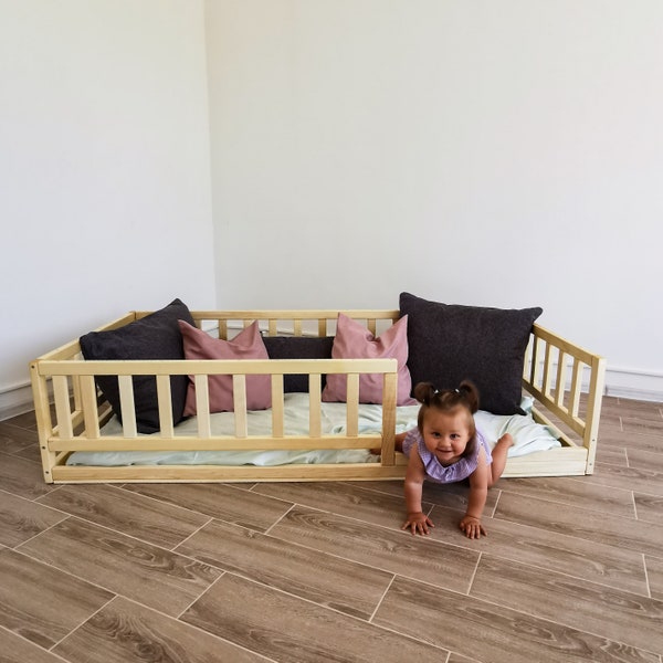 Floor Bed High Rails - Etsy