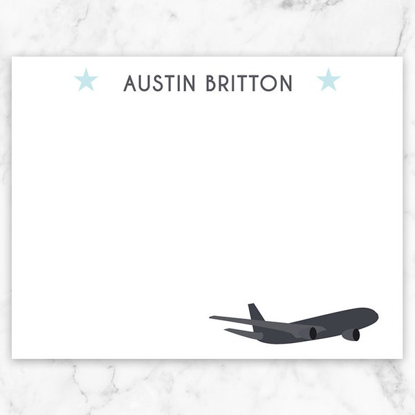 Aviation Thank You Card - Etsy